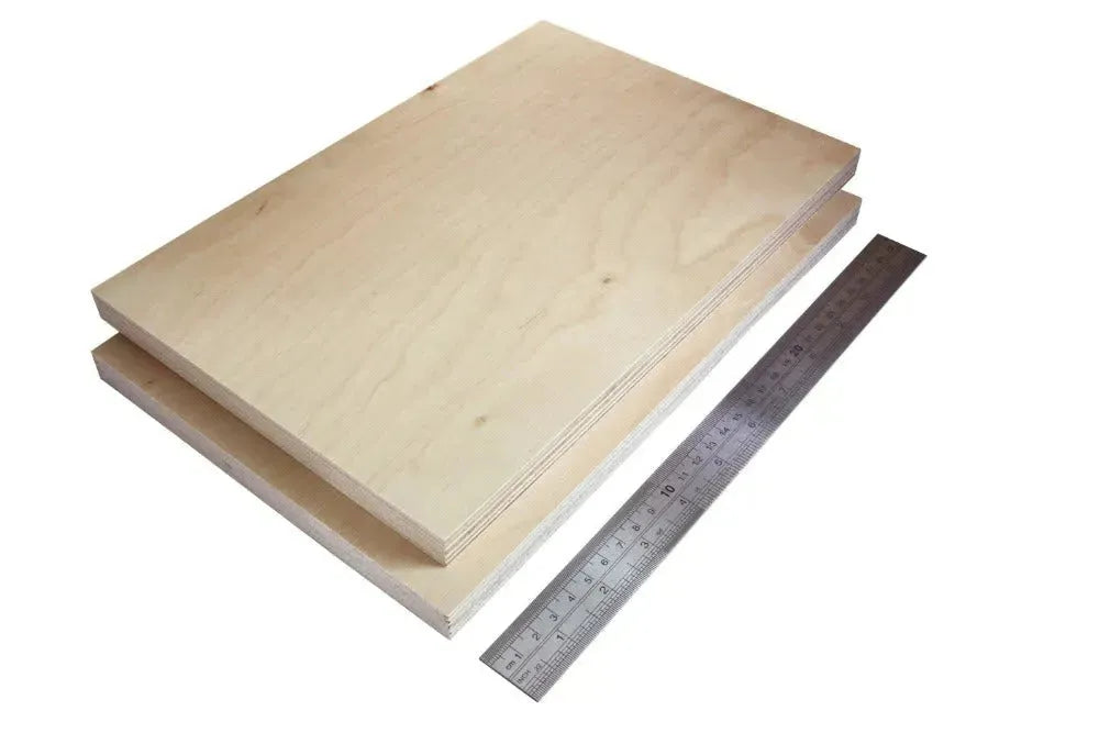 Riga Mel Clear Melamine Baltic Birch Plywood BB/BB WBP (cross-grain ...